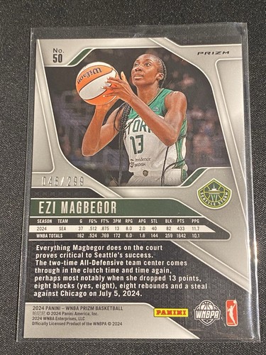 Ezi Magbegor 2024 Panini Prizm WNBA Red /299 | eBay