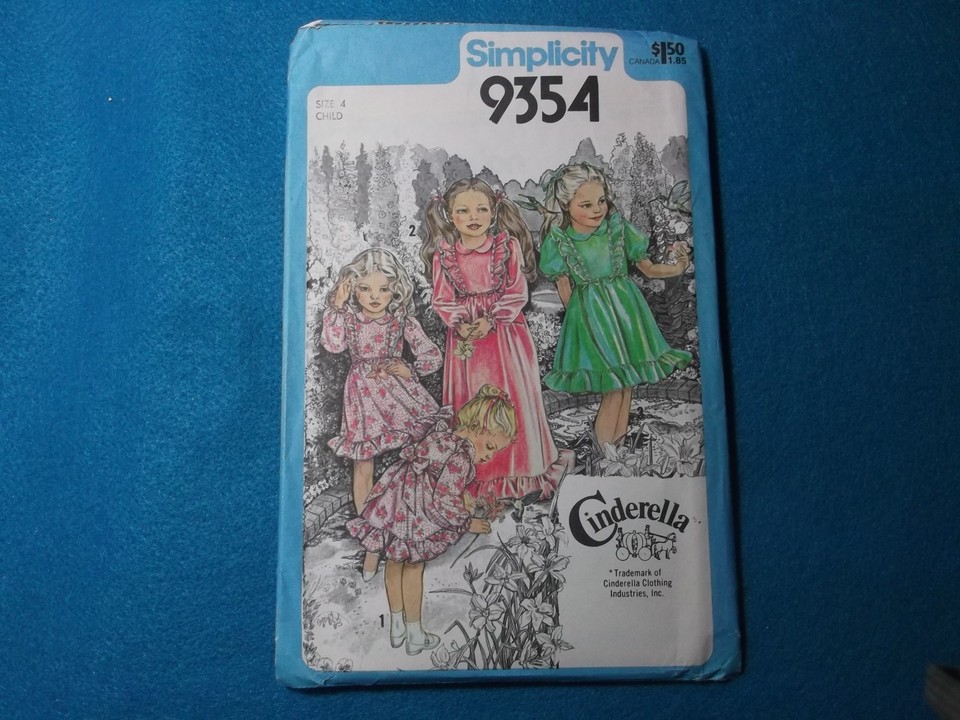 Simplicity Patterns ~ All Patterns are Size 4 * ~ * ~ * ~ * ~ *Listing ...