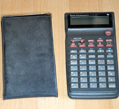 Calculatrice / Texte TI-3200 DIALER PRO / texas instruments 2 | eBay