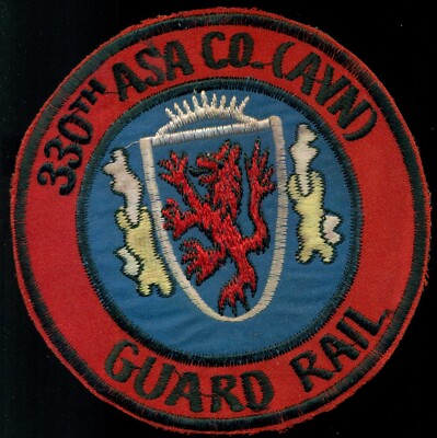 US Army 330th Army Security Agency ASA Co. (AVN) "Guardrail" Vietnam ...
