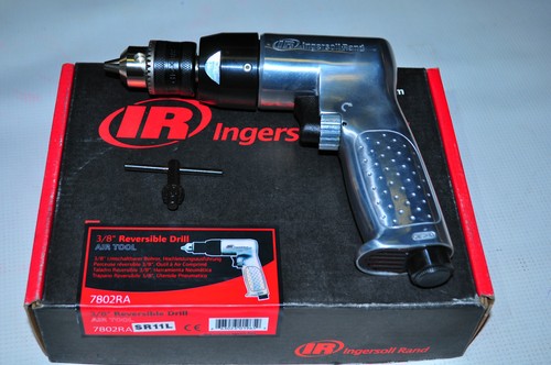 Ingersoll Rand 7802RA 3/8 Heavy Duty Reversible Air Drill 2000 RPM | eBay
