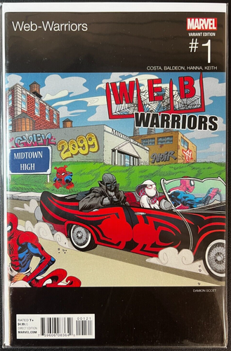 Web-Warriors #1 (2015) Hip Hop Homage Variant Cover NEAR MINT! | eBay