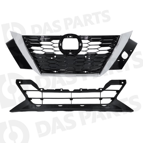 For Nissan Sentra 2020-2022 Grilles/Radiator Shutter/Brackets/Fog ...
