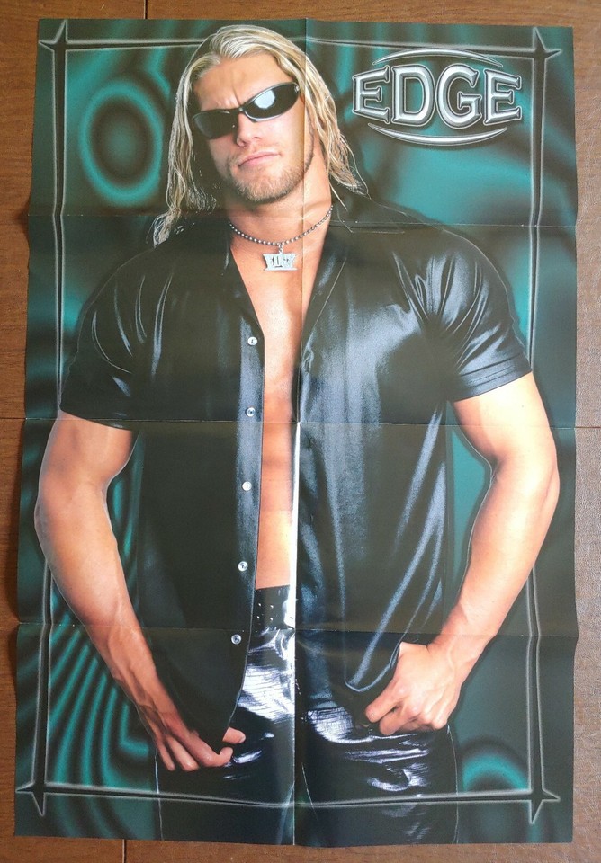 TORRIE WILSON & EDGE WWE WWF 32X22 LARGE GIANT POSTER | eBay