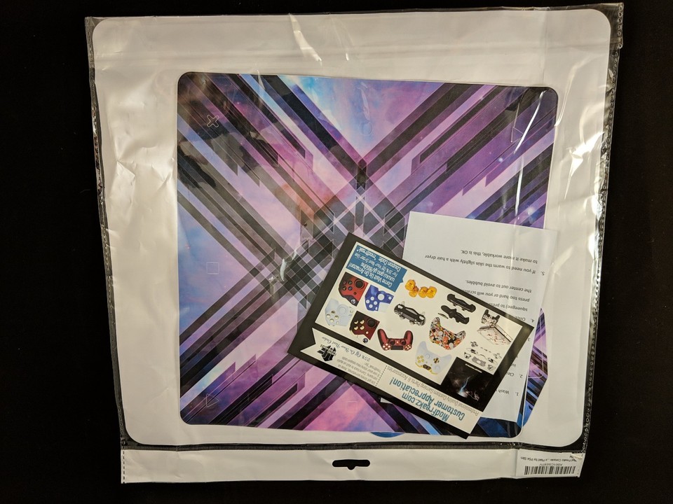 Mod Freakz PS4 Slim Console Skin Pink/Purple Plaid | eBay