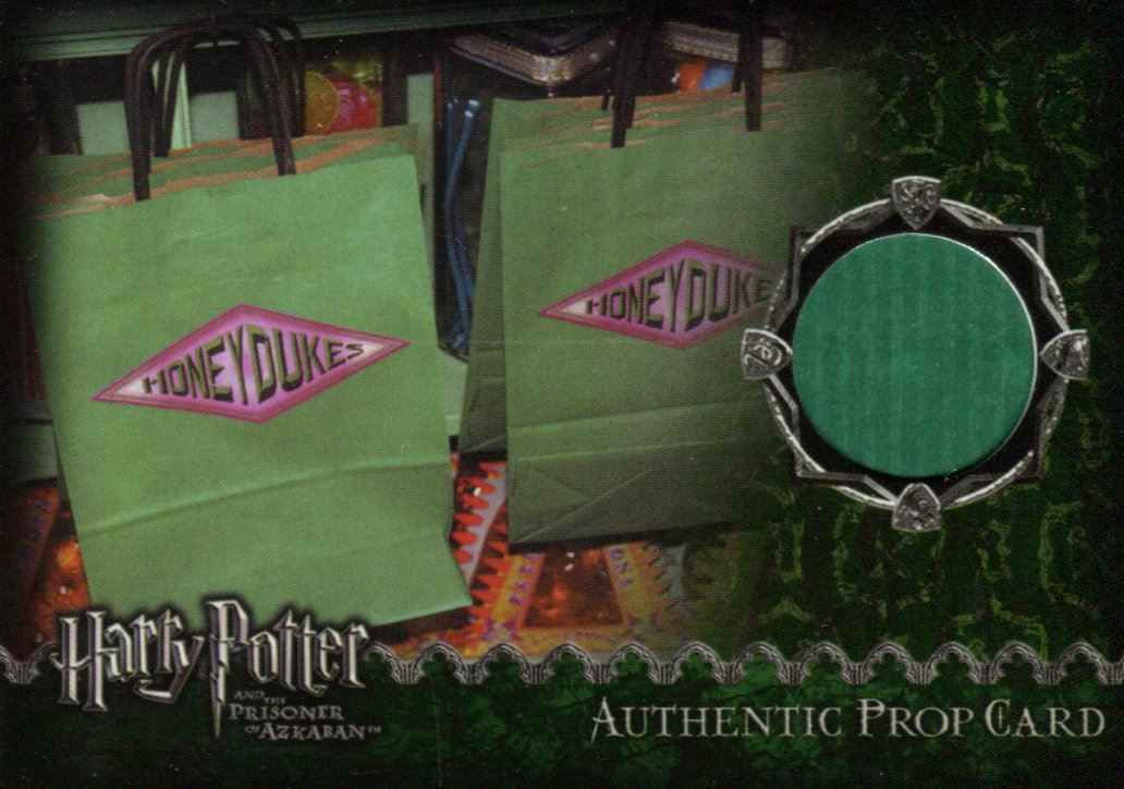 Harry Potter and the Prisoner of Azkaban Honeydukes Bag Prop Card HP ...