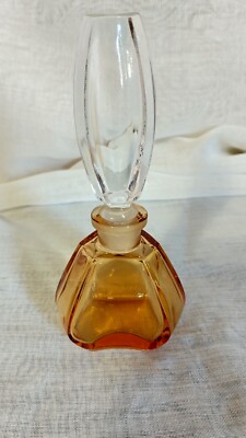 Crystal Perfume Topaz Bottle 5" | eBay