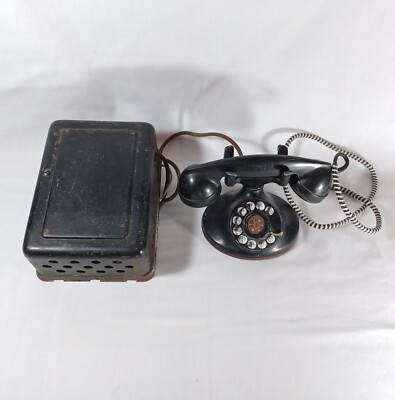 Antique Vintage Bell Systems D1 Rotary Telephone Set | eBay