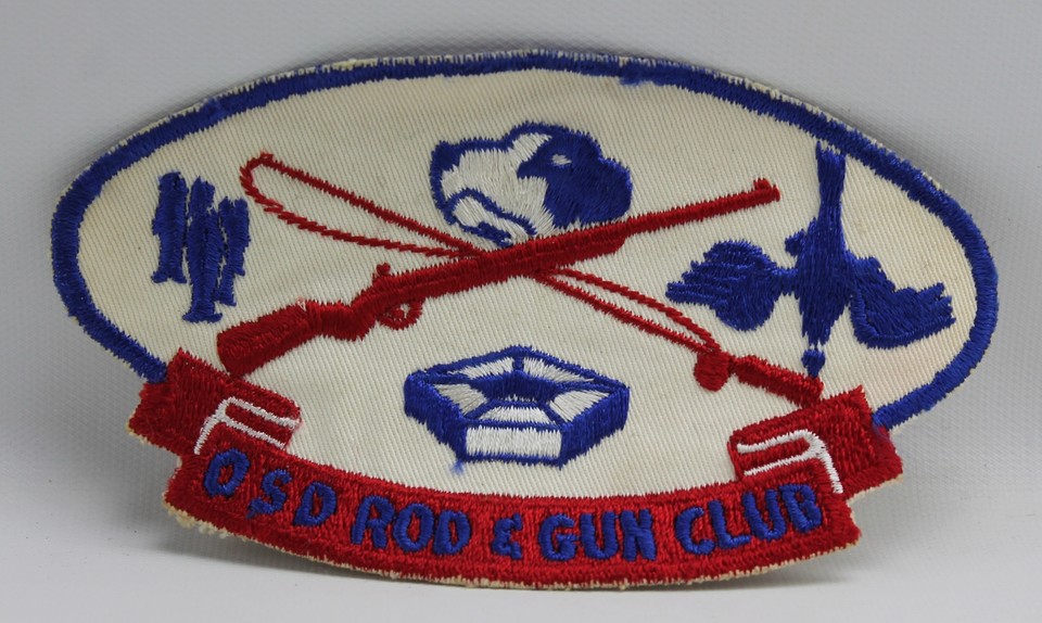 OSD Rod and Gun Club Sew On Patch Vintage | eBay