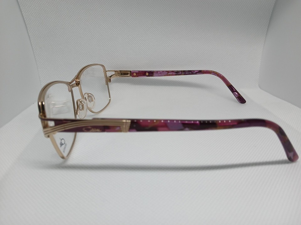 Authentic Cazal Titanium Mod 1204 Col 001 54 15 135 Eyeglasses Frame ...