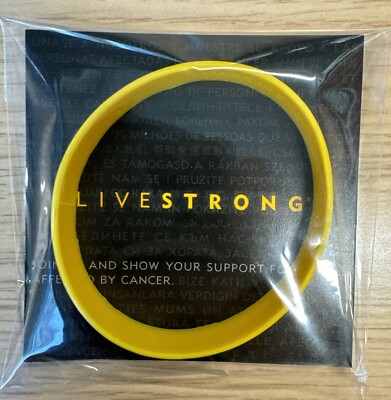 🚀 🚀 Nike LiveSTRONG Authentic Wristband Bracelet NEW (Size L/G-XL) 8 ...