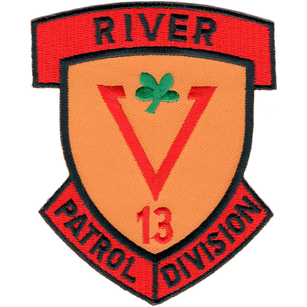 Rivdiv 513 River Patrol Division Patch Clover Leaf | eBay