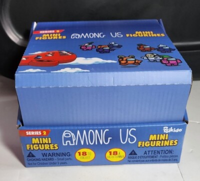 18x Toikido Among Us Series 2 Crewmate 2" Mini Figures Blind Box w ...