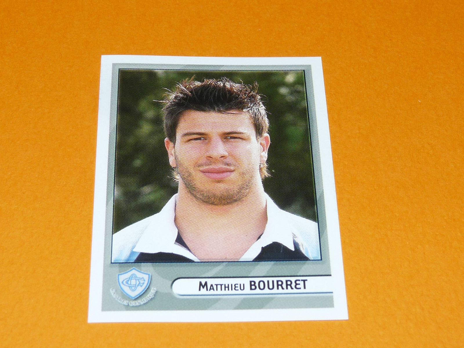 N°207 BOURRET CASTRES OLYMPIQUE PANINI RUGBY 2007-2008 TOP 14 FRANCE | eBay