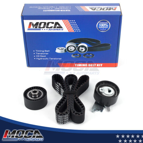 Timing Belt Kit 153 Teeth fit for 2003-2010 Peugeot 307 2.0L L4 DOHC Engine