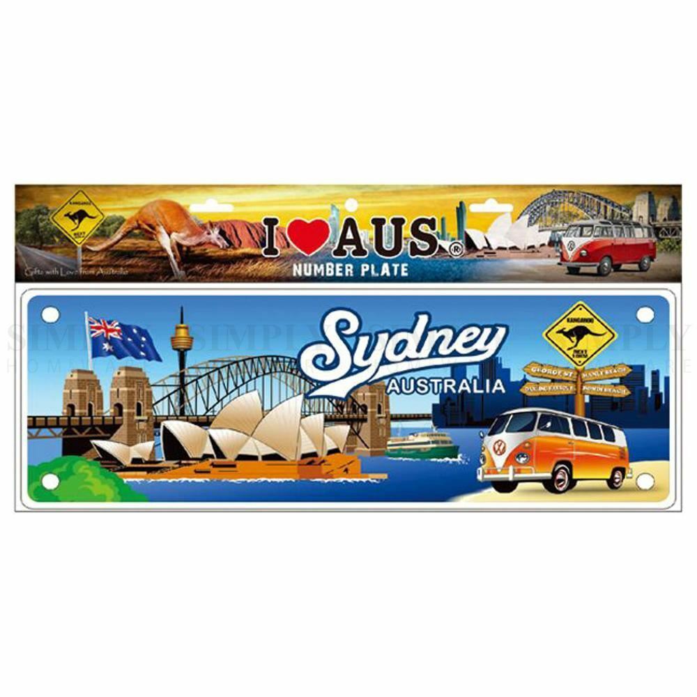 Souvenir Australian Souvenirs Car Number Plate Novelty Metal Bulk ...