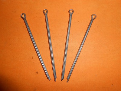 4mm x 90mm Long Split Pins Zinc Cotter Pins Retaining Pins x4 | eBay UK