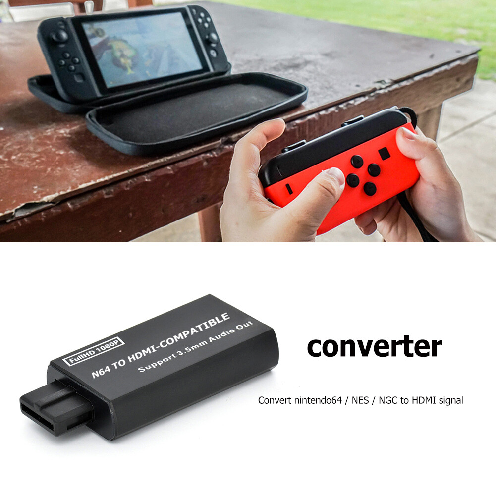 NEW Game Console to HDMI-compatible Converter Adapter Plug-and-Play for ...
