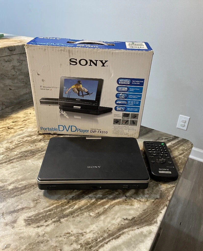 Sony Portable Dvd Player Box