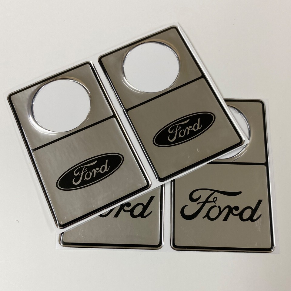 Vintage FORD F-100 RANGER F-150 TRUCK Door Lock Scratch Guard TRIM dash ...