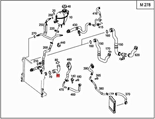Genuine MERCEDES A207 C207 S212 W212 E-CLASS W212 Hose 2075010182 | eBay