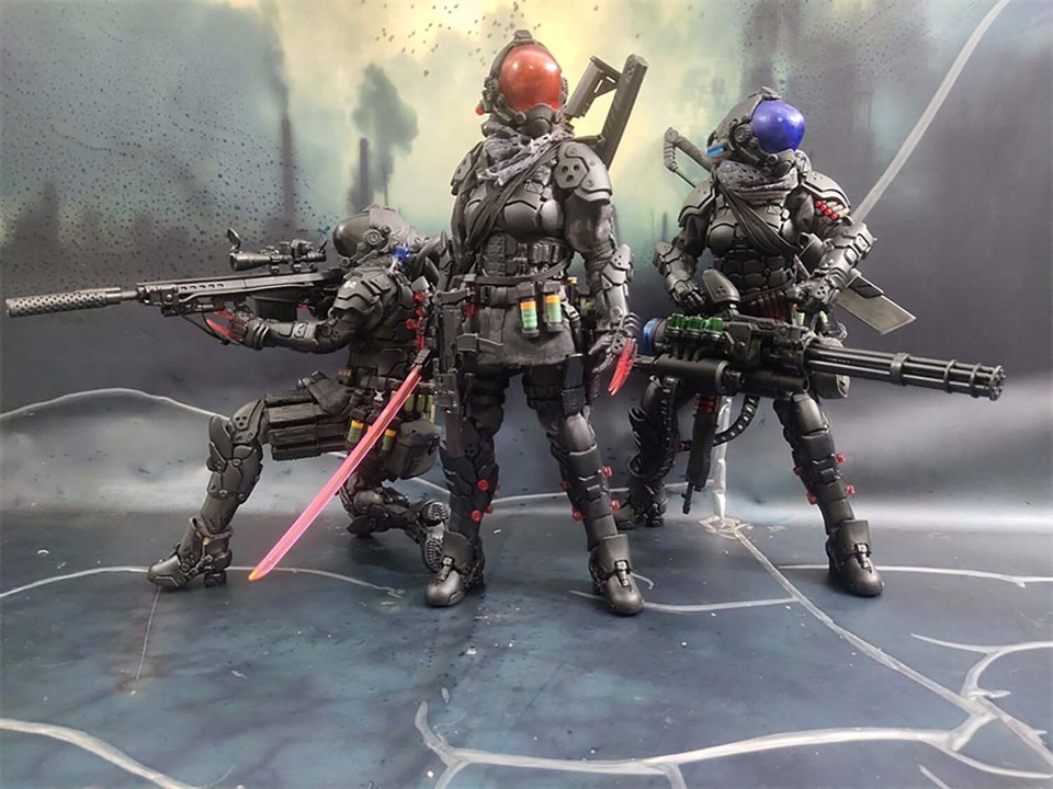 1/6 Female Plastic Armor Chestplate Model DIY 12'' Action Figure | eBay