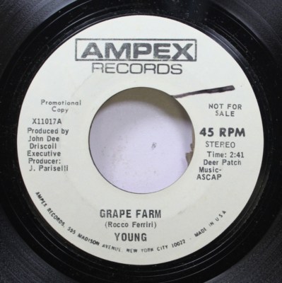 Hear! Funk Promo 45 Young - Grape Farm / Same On Ampex (Promo) | eBay