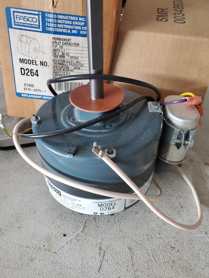 Fasco D264 Blower Motor 1/8 HP PSC 1050 RPM 230v for sale online | eBay