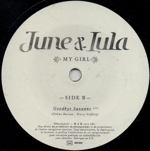 June & Lula My Girl 7" Vinyl Francia Ch+ 2010 Pic Sleeve 88697698967 | eBay