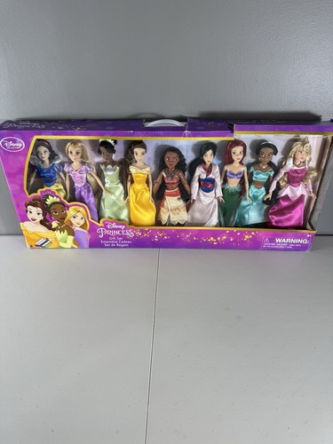 NIB Disney Princess Classic Doll Collection Gift Set - 9 Beautiful ...