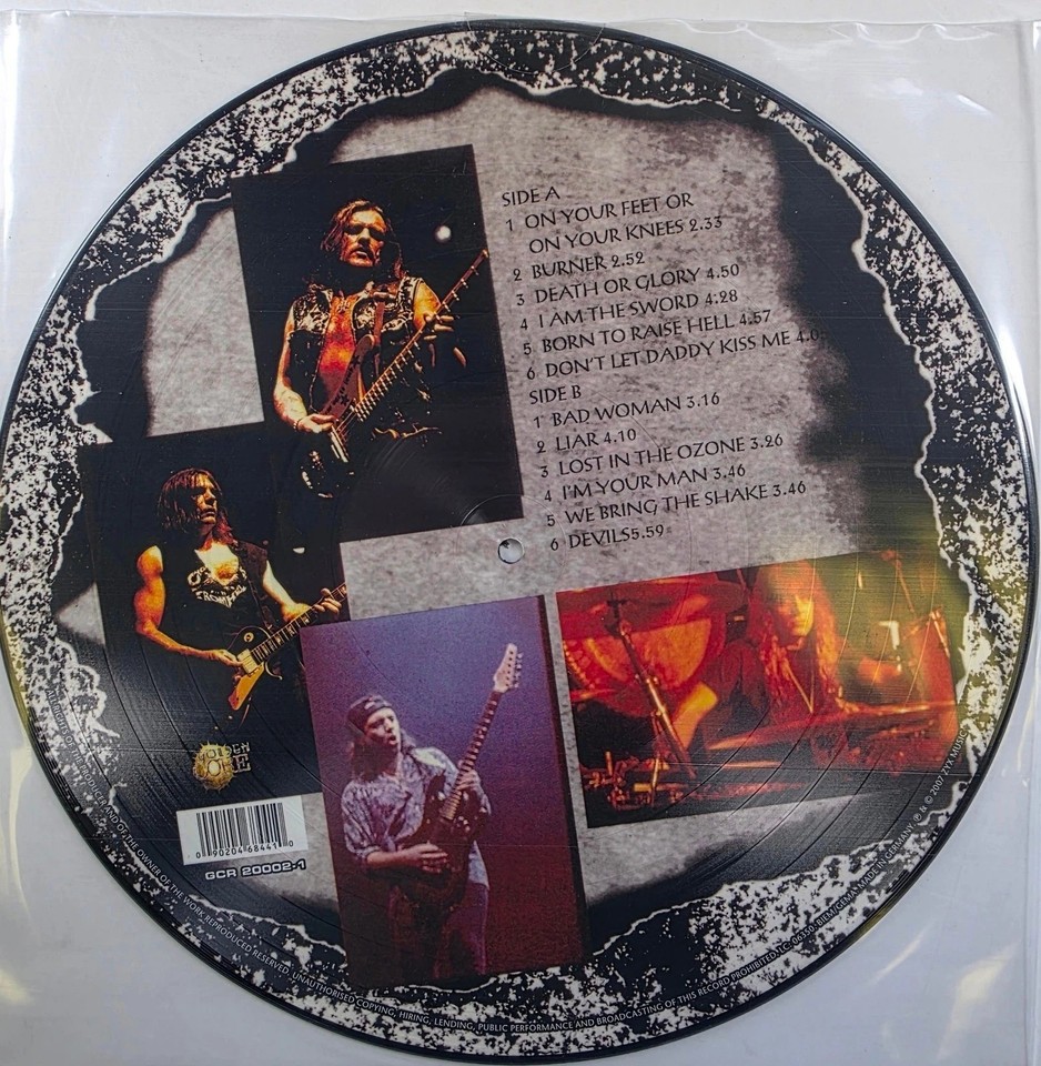 Motörhead - Bastards LP 2007 Picture Disc Album Vinyl Record | eBay