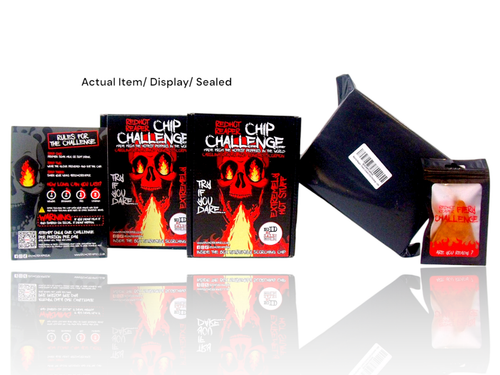 (2-Pack) Red Hot Reaper Chip Challenge Hottest Carolina Spicy - New 12/ ...
