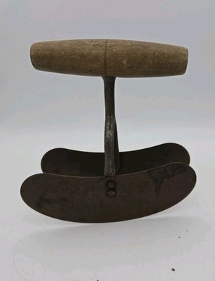 Antique FOOD CHOPPER Double Blade Rocker with Wooden Handle. | eBay