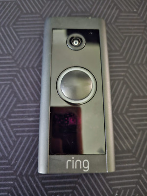 Ring 1080p Video Doorbell Black 5AT3T5 | eBay