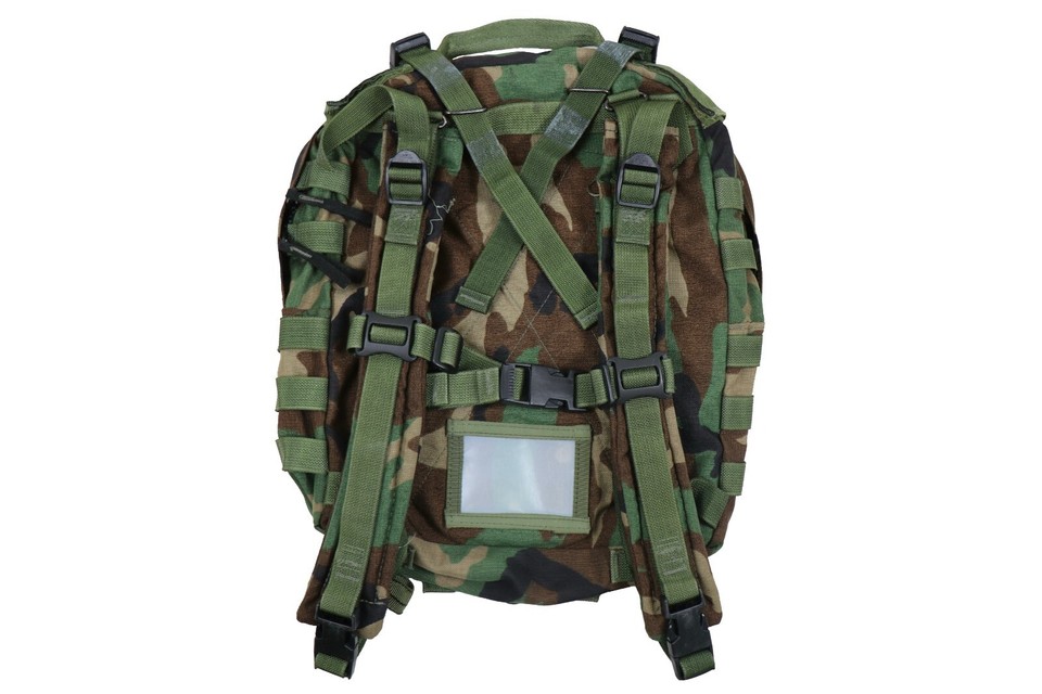 US Army Woodland Patrol Pack BDU M81 Camo Assault Backpack Complete ...