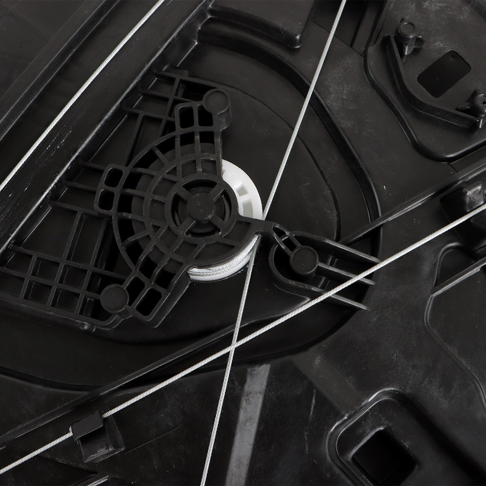 Front Passenger Window regulator 82481-D3011 w/ Panel For Hyundai ...