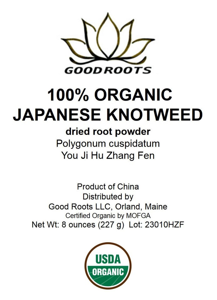 Japanese Knotweed Organic Root Powder Hu Zhang Fen Polygonum cuspidatum ...
