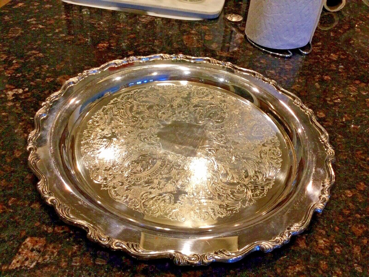 Oneida Sterling Silver Platter Oneida Silver Plate 34 For Sale On