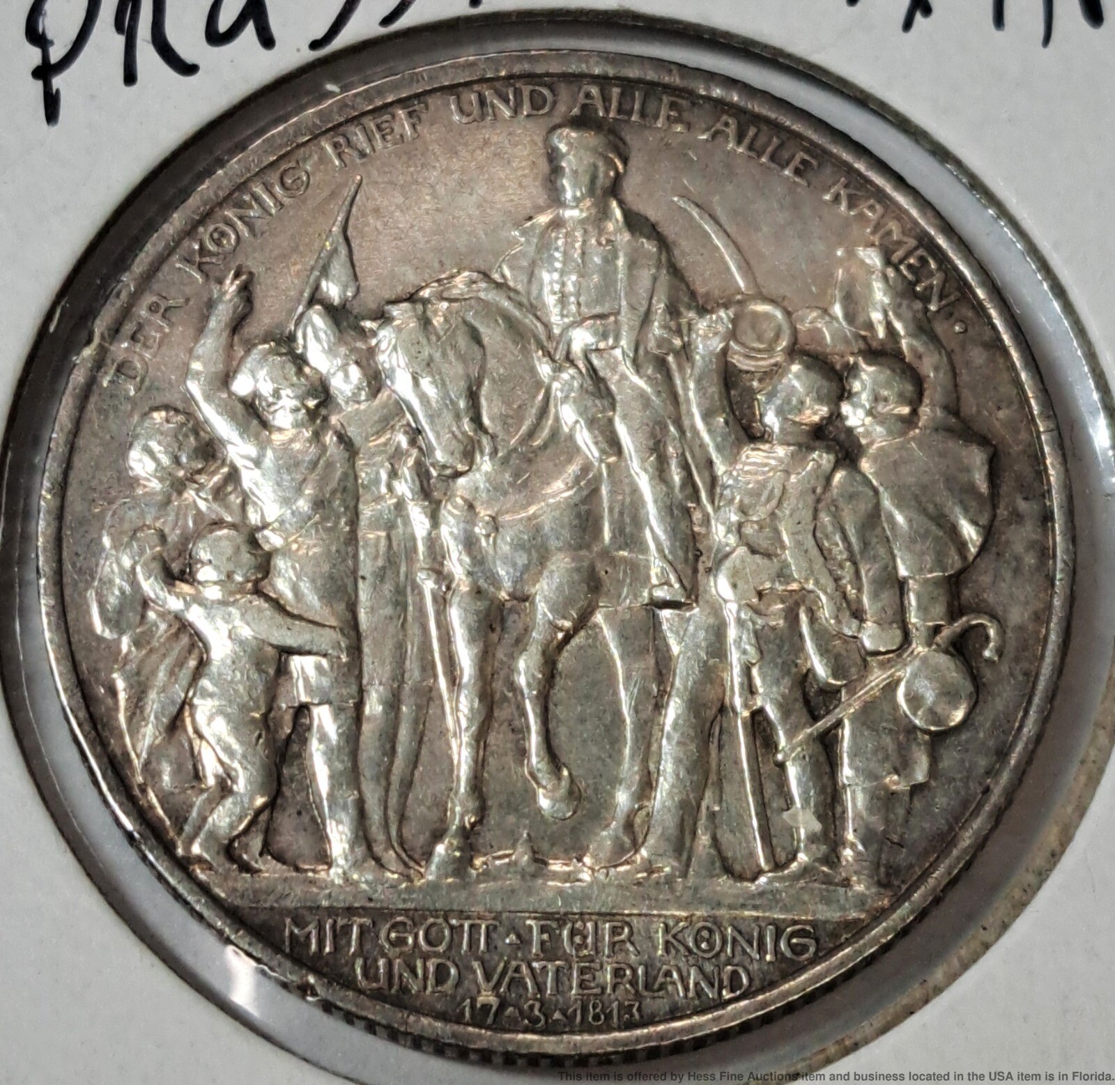 1913 A German States Prussian 2 Mark Silver Coin | eBay