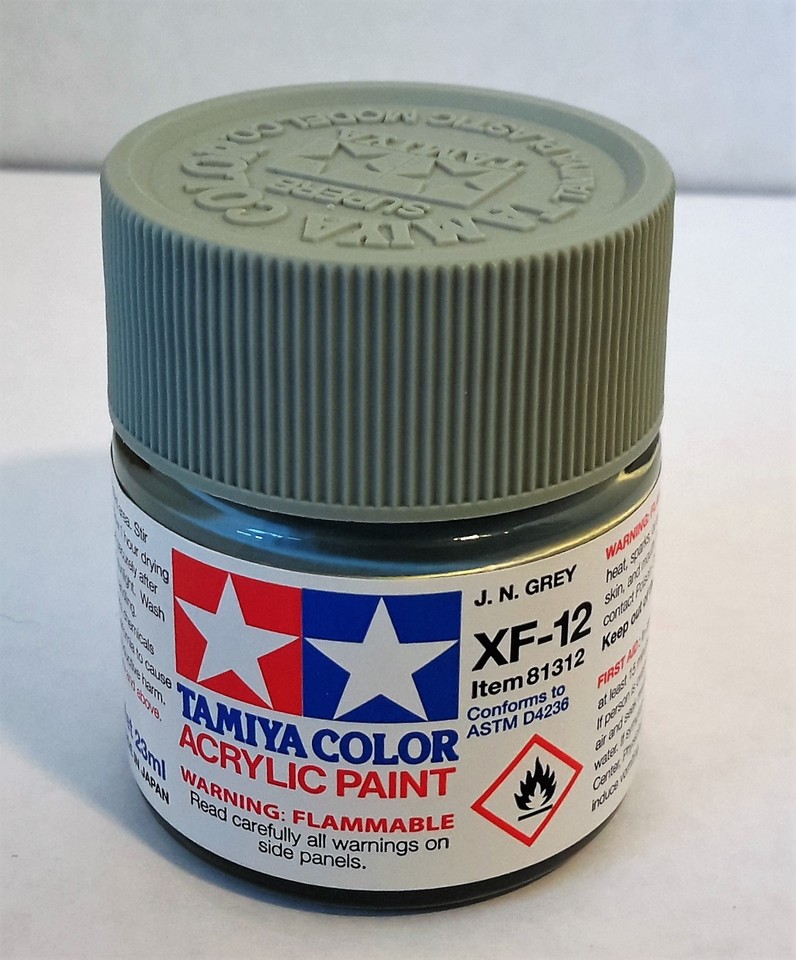Tamiya Acrylic Paint (Large) 23ml Bottles XF-1 to XF-71 Colors/Flats | eBay