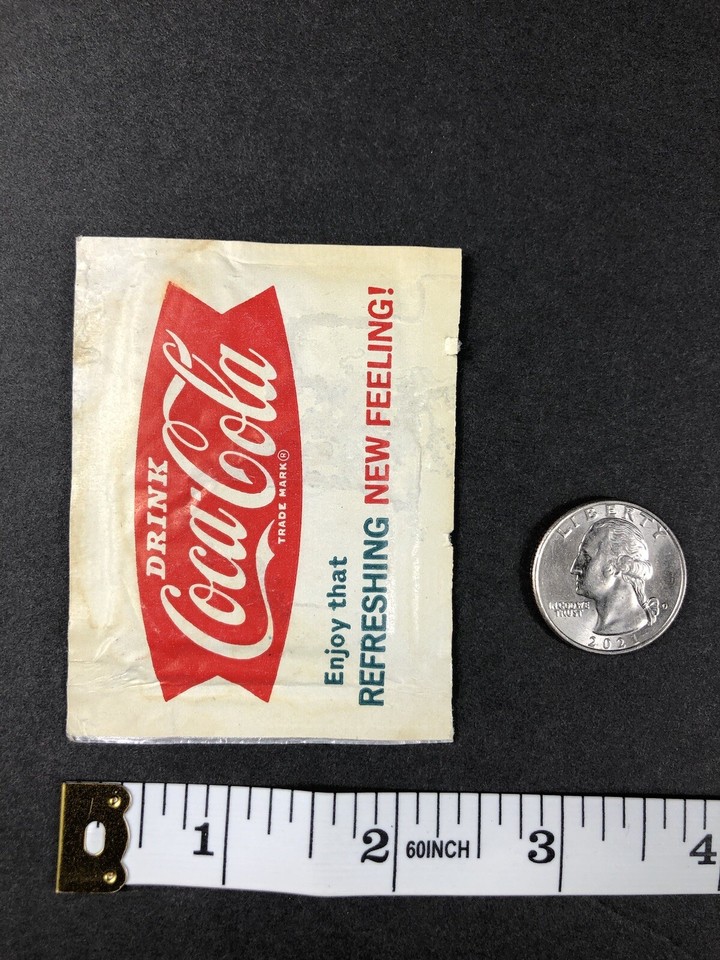 Vintage Coca Cola Wash 'n Dri Packet 1950's? Unused/ sealed | eBay