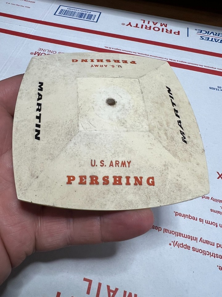 TOPPING MARTIN US ARMY PERSHING Missile desk model base , base only | eBay