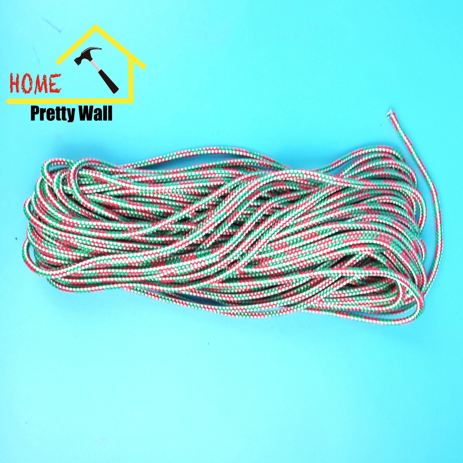 3Pcs 15m X 5mm Washing Nylon rope Clothes Line Dry Make Laundry Easy ...