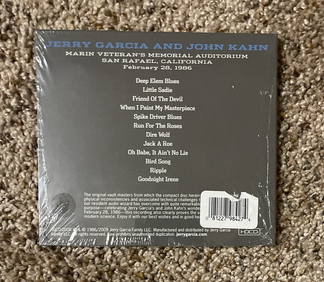 Jerry Garcia 1986