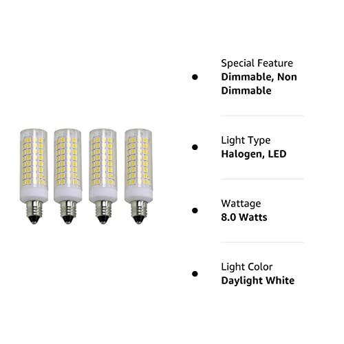 ETHT E11 led Bulb 75w 100w Halogen Bulbs Replacement JD T4 e11 Mini ...