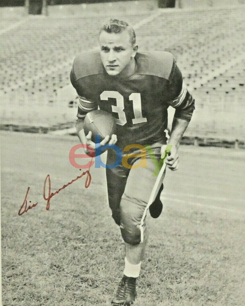 Vic Janowicz Heisman Winner Ohio State Signed 8x10 Photo reprint | eBay