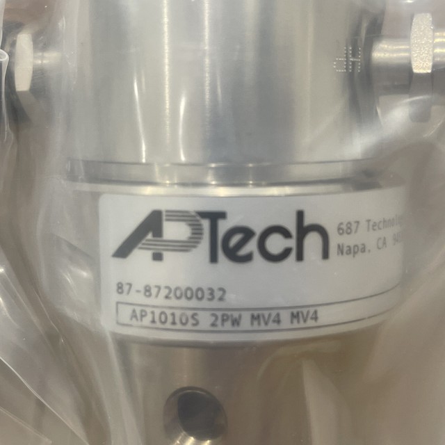 APTech Ap1010s-2pw-mv4-fv4 Pressure Regulator 3500psi in 100psi out for ...