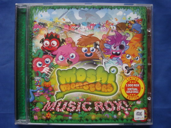Music Rox! - Moshi Monsters (Limited Edition, Sony Music CD, 2012) | eBay