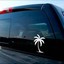 Palm Tree Decal Car Truck Window Island Tropical Beach Sticker | eBay