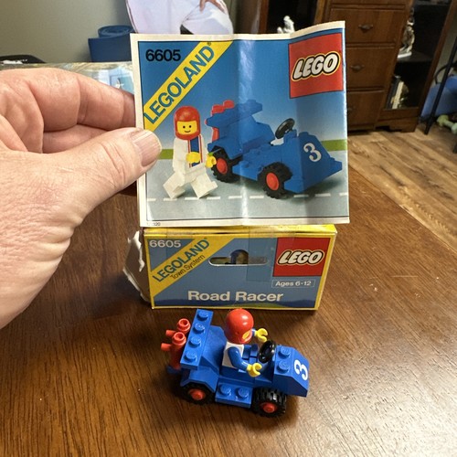 Lego Town 6605 Road Racer -- 100% COMPLETE w/ INSTRUCTIONS | eBay